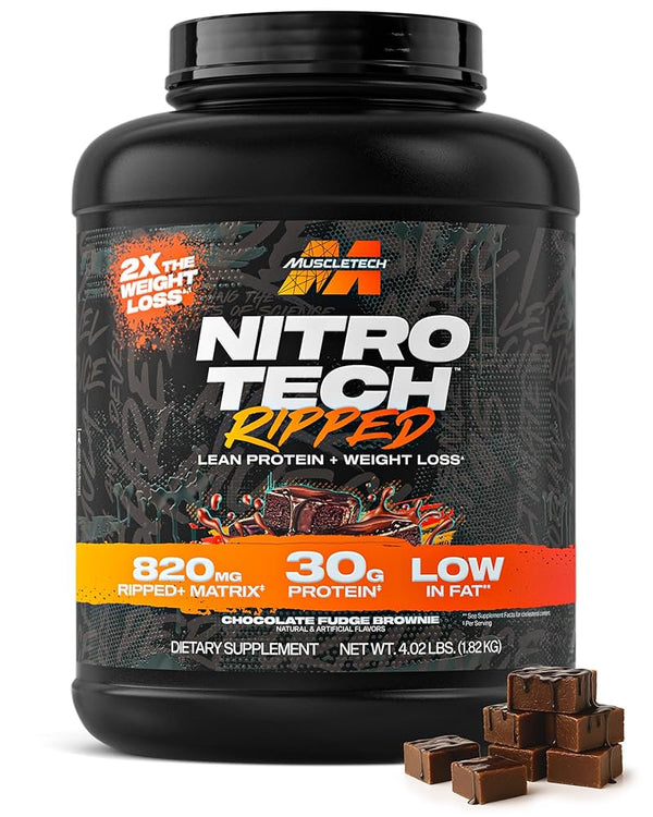 MuscleTech Nitro Tech Ripped 4lb - Lean Muscle Builder – AL SAQER ...