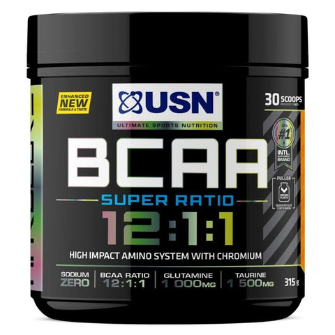 USN BCAA Super Ratio - Pre-Workout Muscle Support – AL SAQER ALABIAD ...